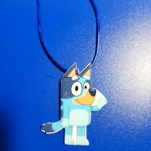 Accessories | Bluey Pendant 18inch Kids Necklace | Poshmark